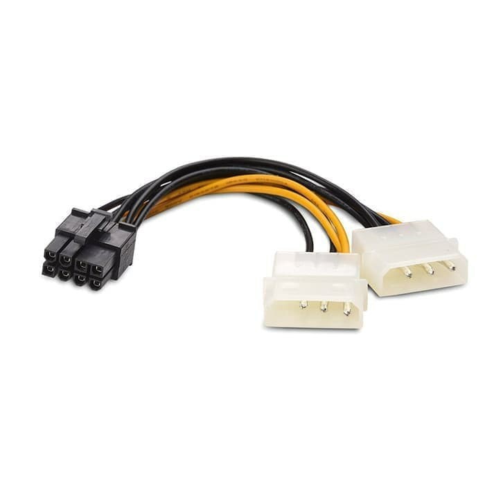 Jual Kabel Power VGA pin 8 to MOLEX pin 4 | Shopee Indonesia