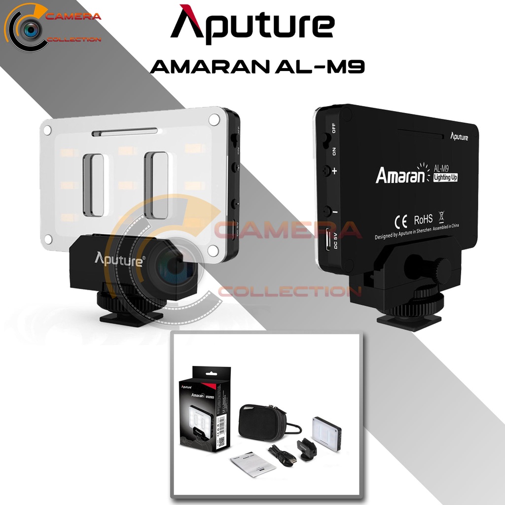 Jual Aputure Amaran AL-M9 Daylight Mini LED / Aputure AL-M9 Amaran ...