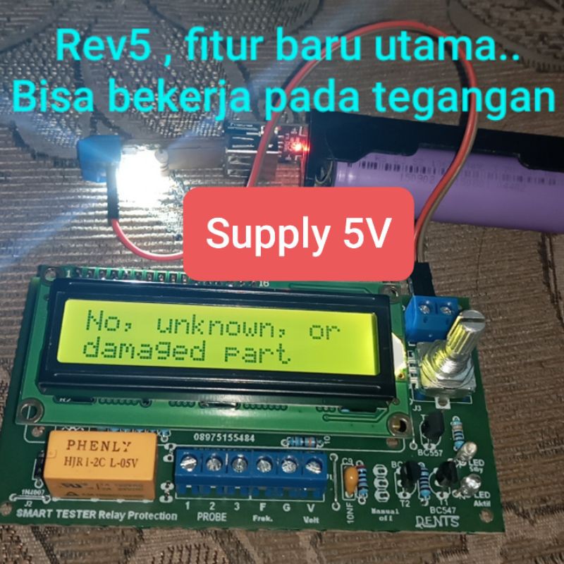 Jual Smart Tester - Komponen Tester - ESR meter Frekuensi Volt Meter ...