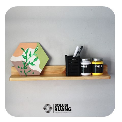 Jual Ambalan dinding / Floating shelf / ambalan kayu cantik dan ...