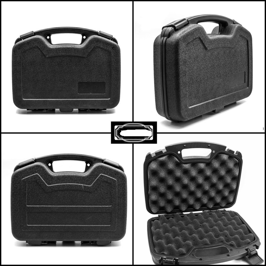 Jual Koper Pistol Hard Case Tas Hand Gun Box GBB Tactical Fiber Anti ...