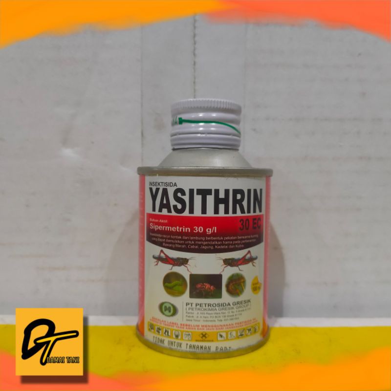 Jual Obat pertanian YASITRIN 100 ml insektisida Racun Hama Belalang ...