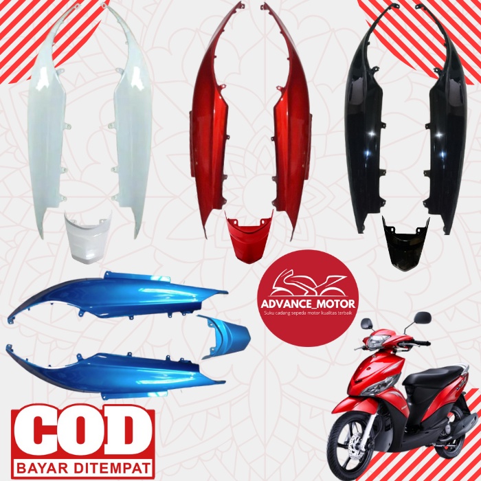 Jual Cover Body Sayap Samping Belakang Dan Tutup Motor Yamaha Mio J ...