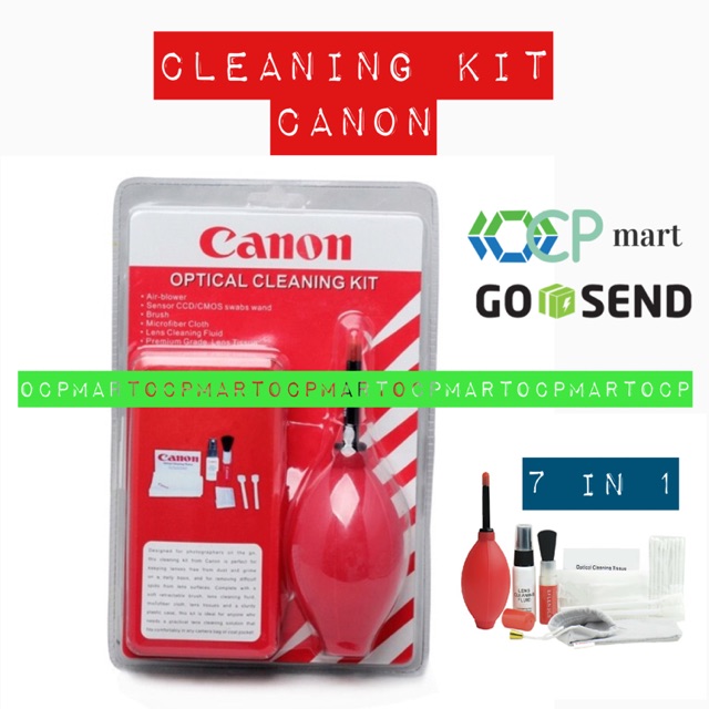 Jual Cleaning Kit Canon Cleaning Set Pembersih Lensa Dlsr Slr ...