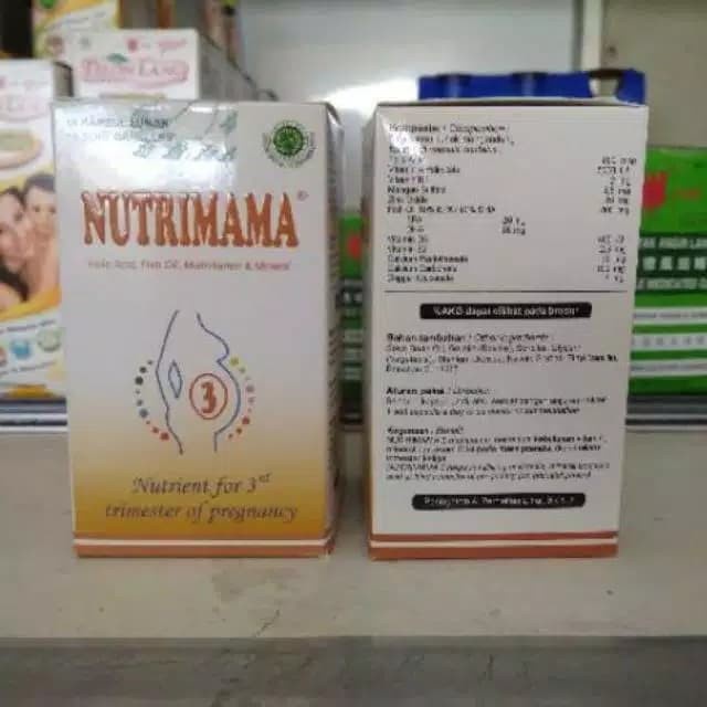 Jual Ibu Hamil - Nutrimama 3 Isi 15 Kapsul Vitamin Nutrisi Ibu Hamil | Shopee Indonesia