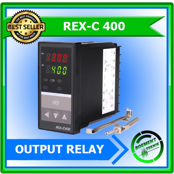 Jual Temperature Controller Relay PID Rex C400 Rex-C400 Temperatur ...