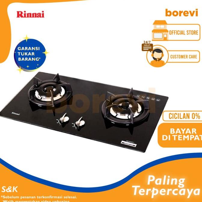 Jual Kompor Tanam Rinnai 2 Tungku 2Gh-Cbk / Kompor Gas Tanam Rb 2Gh Cbk 38_Xpcmw2P | Shopee ...
