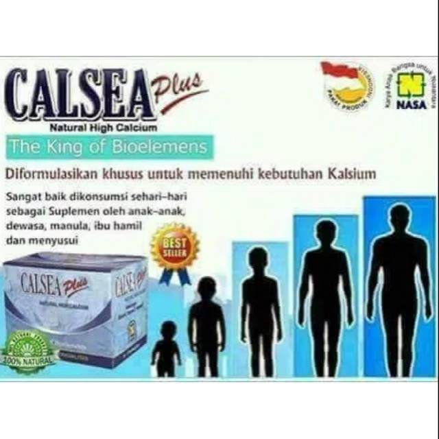 Jual CALSEA PLUS NASA / Natural High Calsium / Peninggi Badan / Penguat ...