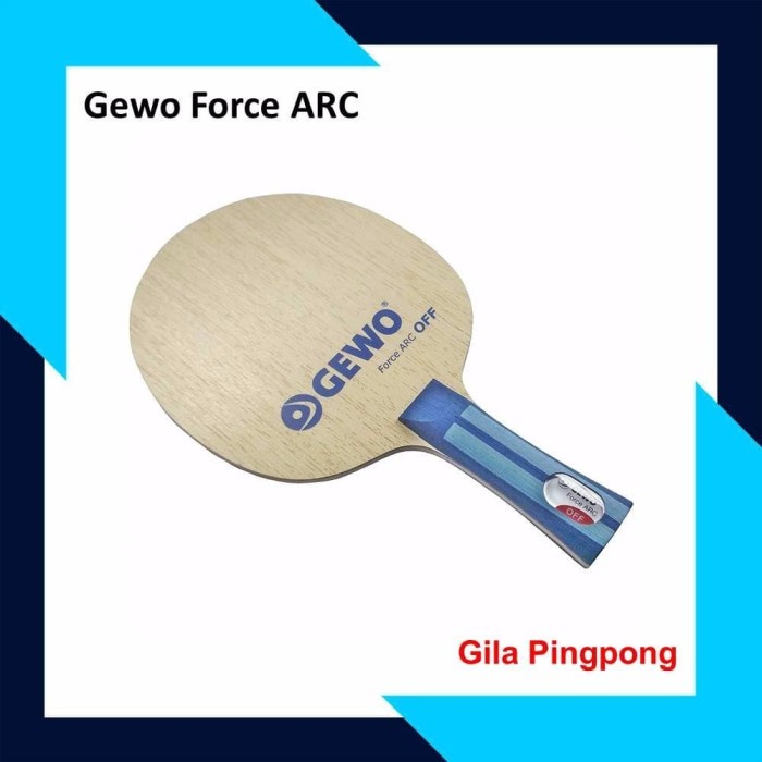Jual Gewo Force ARC Blade Kayu Bet Tenis Meja Bat Pingpong | Shopee Indonesia