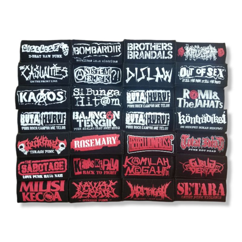 Jual RVLT - Emblem Punk / Patch Punk / Emblem Metal Timbul (MINIMAL ...