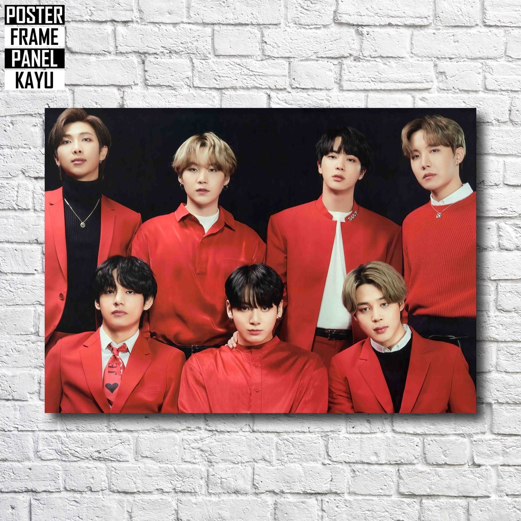 Jual Poster BTS Map Of The Soul ONE Frame Kayu Solid A4 BTS375 | Shopee ...