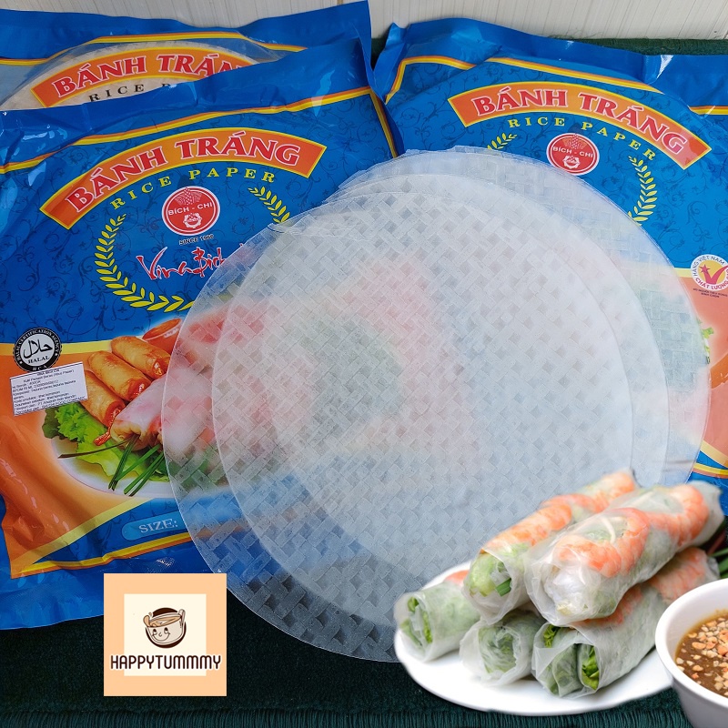 Jual HPT - BANH TRANG RICE PAPER BLUE 22CM Kulit Lumpia Vietnam rice ...