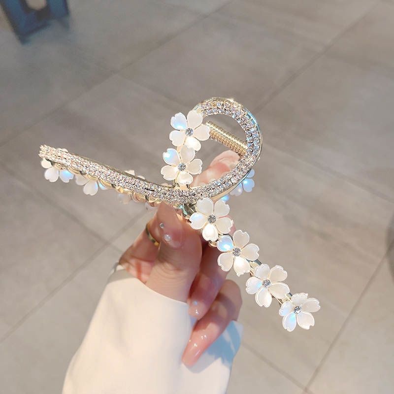 Jual DIDI.ID JR26 Jedai Jepit Rambut Flowers Jepitan Rambut Bunga Putih ...