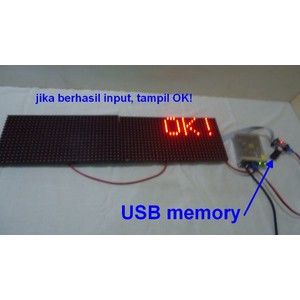 Jual Paket raKit Running Text 2 Modul Teks Berjalan, Moving Sign buat ...