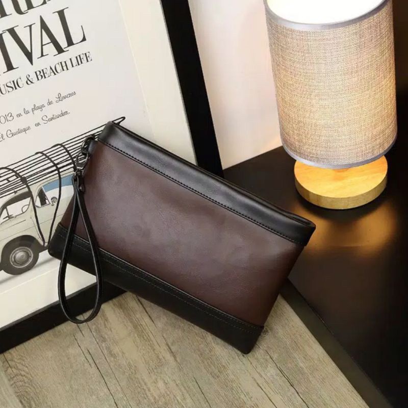 Jual Clutch Pria Tas Tangan Pria Bisnis Tas Clutch Tas Pergelangan ...