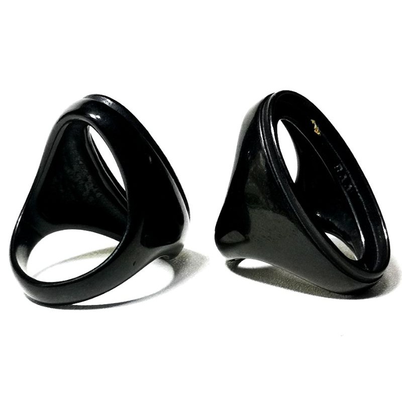 Jual RING EMBAN TITANIUM SUPER HITAM RING TANAM | Shopee Indonesia