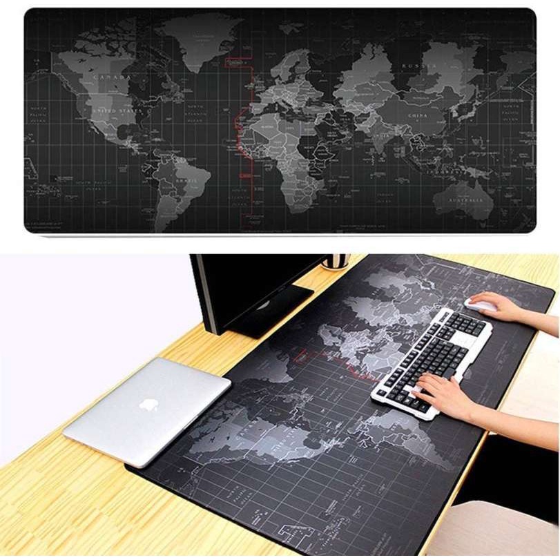 Jual Mouse Pad Gaming Matras Motif Peta Dunia Raksasa Desk Mat World ...