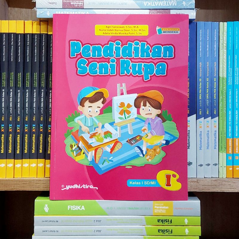 Jual Buku Pendidikan Seni Rupa kelas 1 SD / MI Yudhistira Kurikulum Merdeka Original | Shopee ...