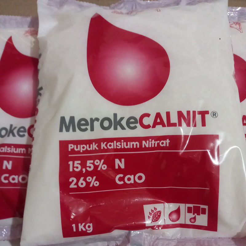 Jual pupuk kalsium nitrat meroke calnit 1 kg | Shopee Indonesia