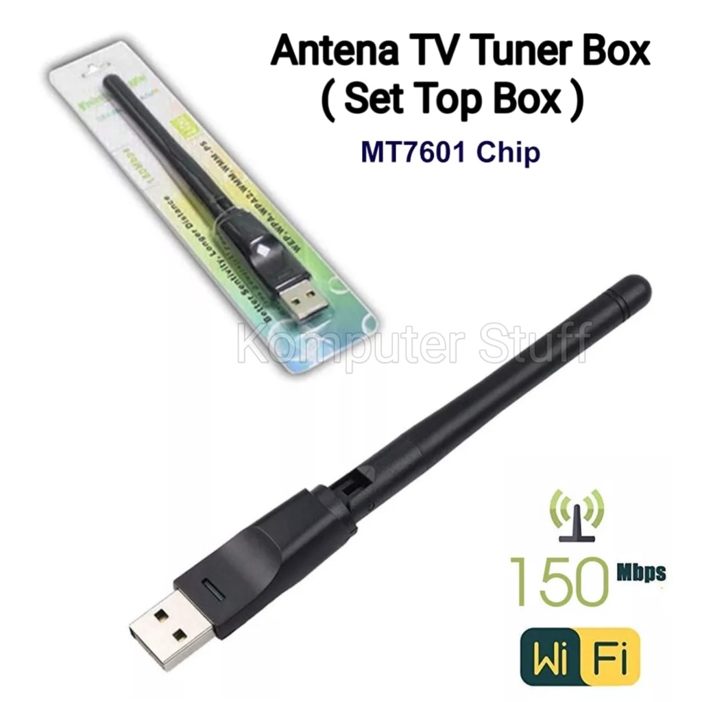 Jual USB WiFi 150Mbps Untuk TV Tuner Box Dengan Antena | Shopee Indonesia