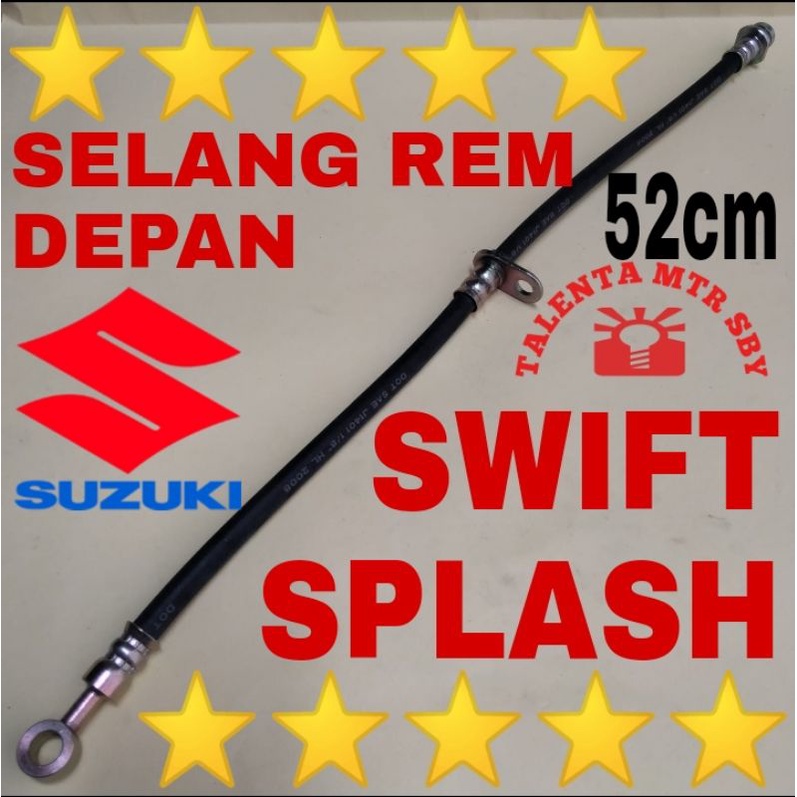 Jual HARGA SATUAN . SELANG REM RODA DEPAN KANAN / KIRI SUZUKI SWIFT ...