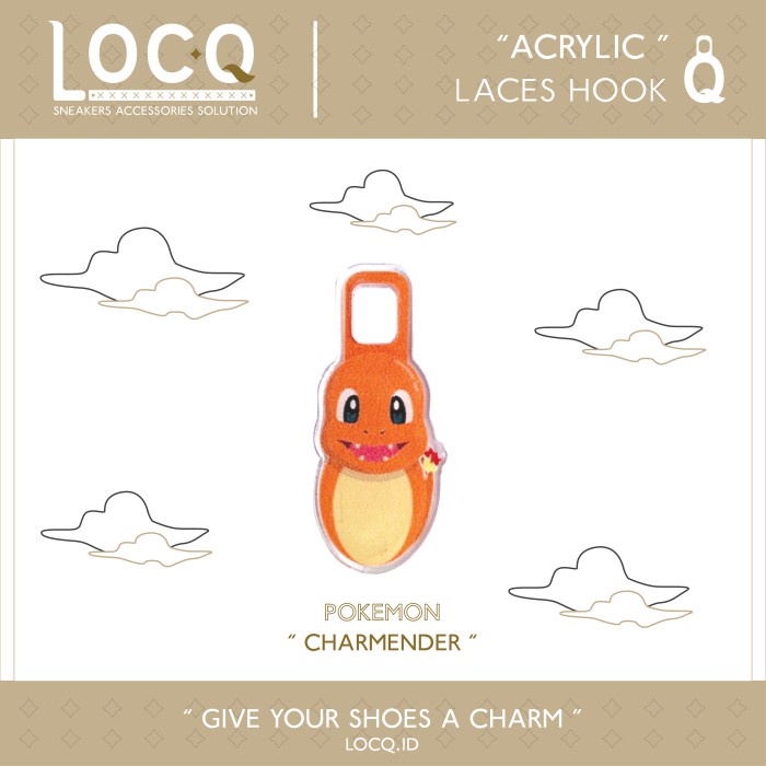 Jual Aksesoris Tali Sepatu Acrylic Lace hook - Pokemon Pokeball Pikachu ...