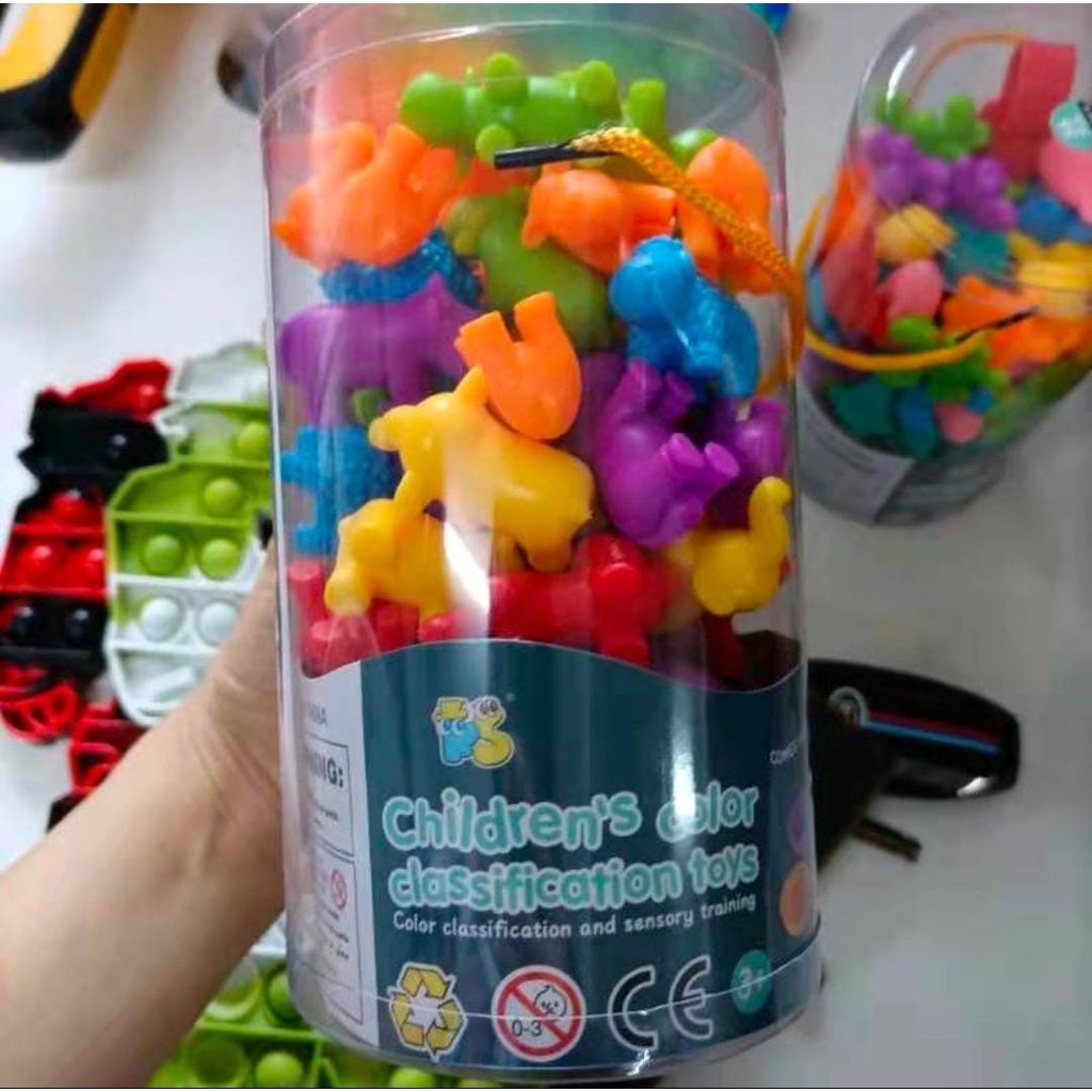 Jual Sorting Game Classification Toys Mainan montessori menyortir benda ...