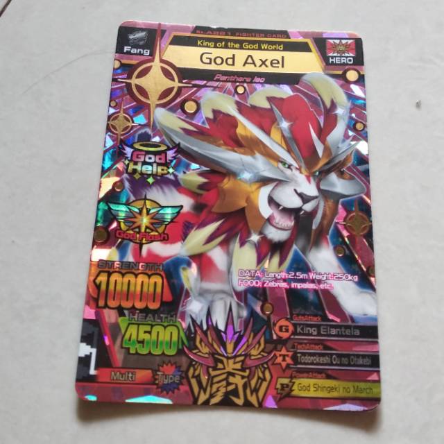 Jual Kartu animal kaisar God Axel | Shopee Indonesia