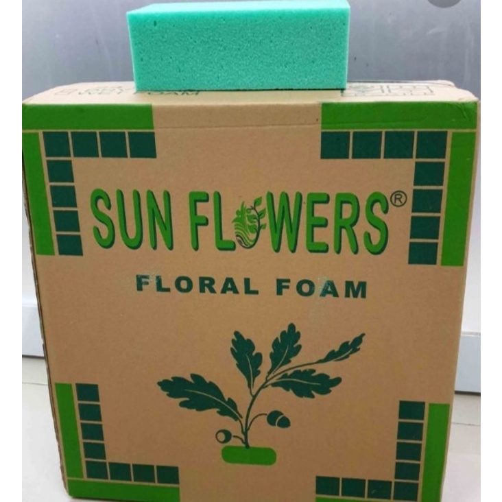 Jual busa kering /floral foam/ oasis bunga kering | Shopee Indonesia