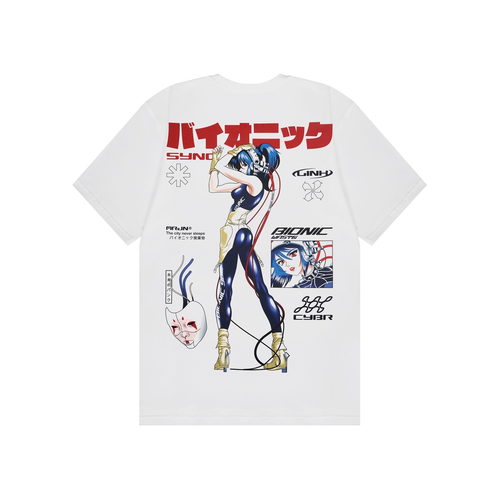 Jual MRJN - White Tshirt Bionic 01 | Shopee Indonesia