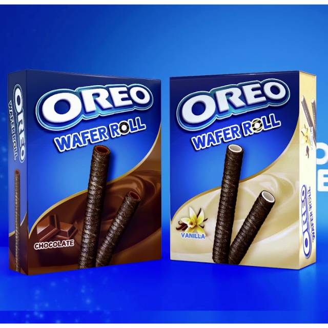 Jual Oreo wafer roll chocolate vanilla 54gr | Shopee Indonesia