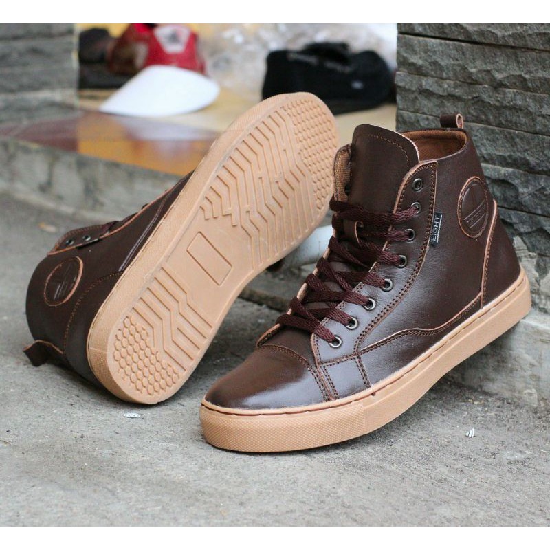 Jual SEPATU ORIGINAL PREMIUM KULIT EIGHT GARAGA BOOTS FORMAL PRIA ...