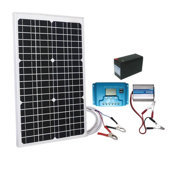 Jual EELIC SOP-VMONO25W mix Solar panel cell surya mono 25 watt listrik ...