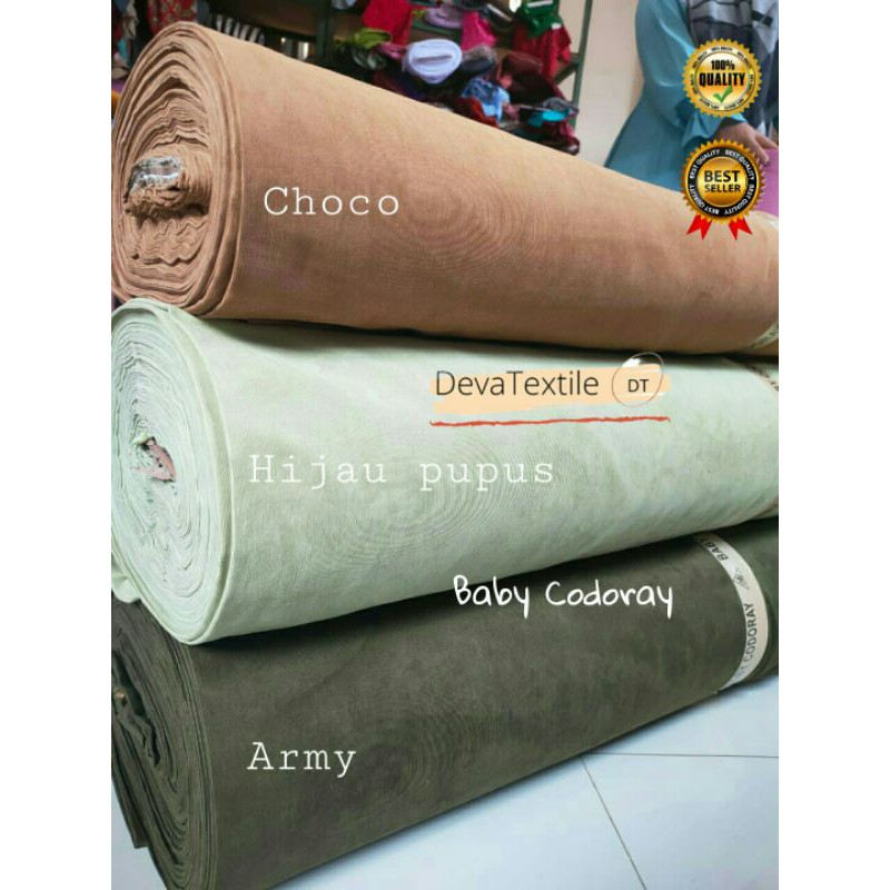 Jual (TERLARIS) KAIN BABY CODORAY /BABY KORDORAY/KAIN ROSETTI / BABY ...