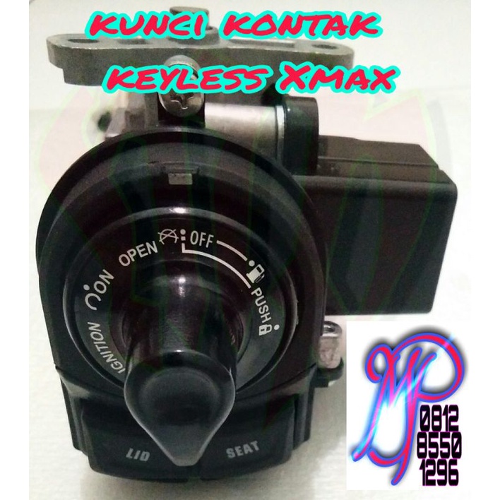 Jual kunci kontak keyless knob switch Assy handle lock Yamaha XMAX NMAX ...