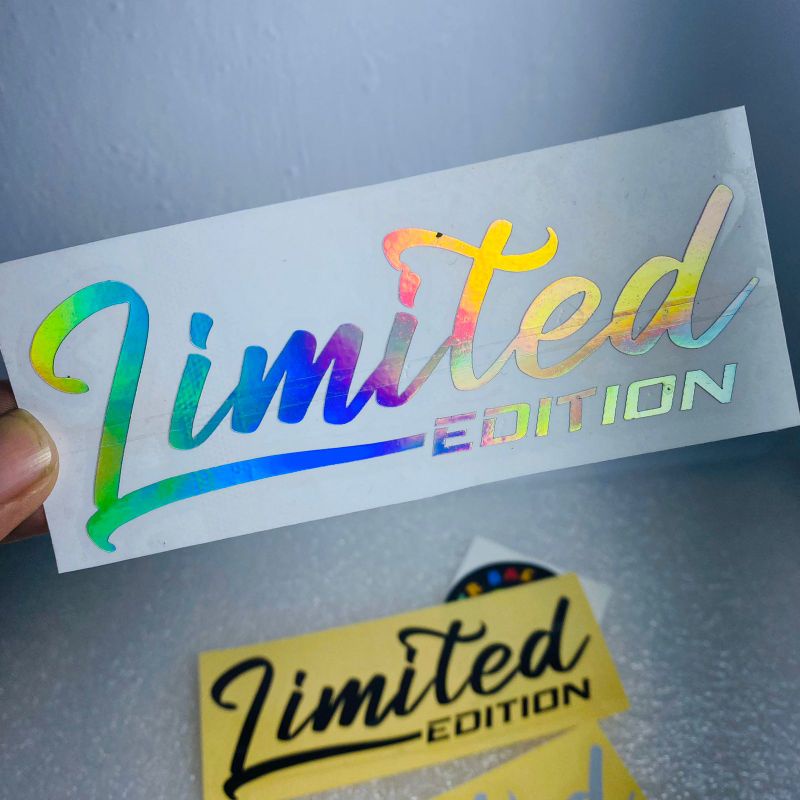 Jual Stiker limited edition cuting stiker part 2 stickerbae variasi ...