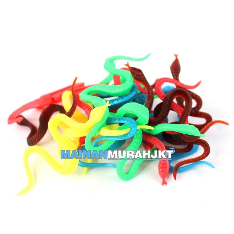 Jual MAINAN ANAK MURAH ULAR TRICKY TOYS HEWAN ANIMAL ULAR ULARAN KECIL ...