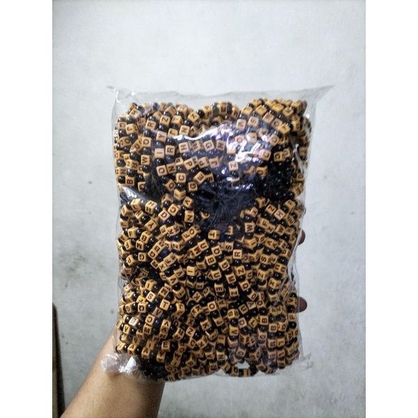 Jual (144pcs) Gelang limbat hurup coklat GROSIR | Shopee Indonesia