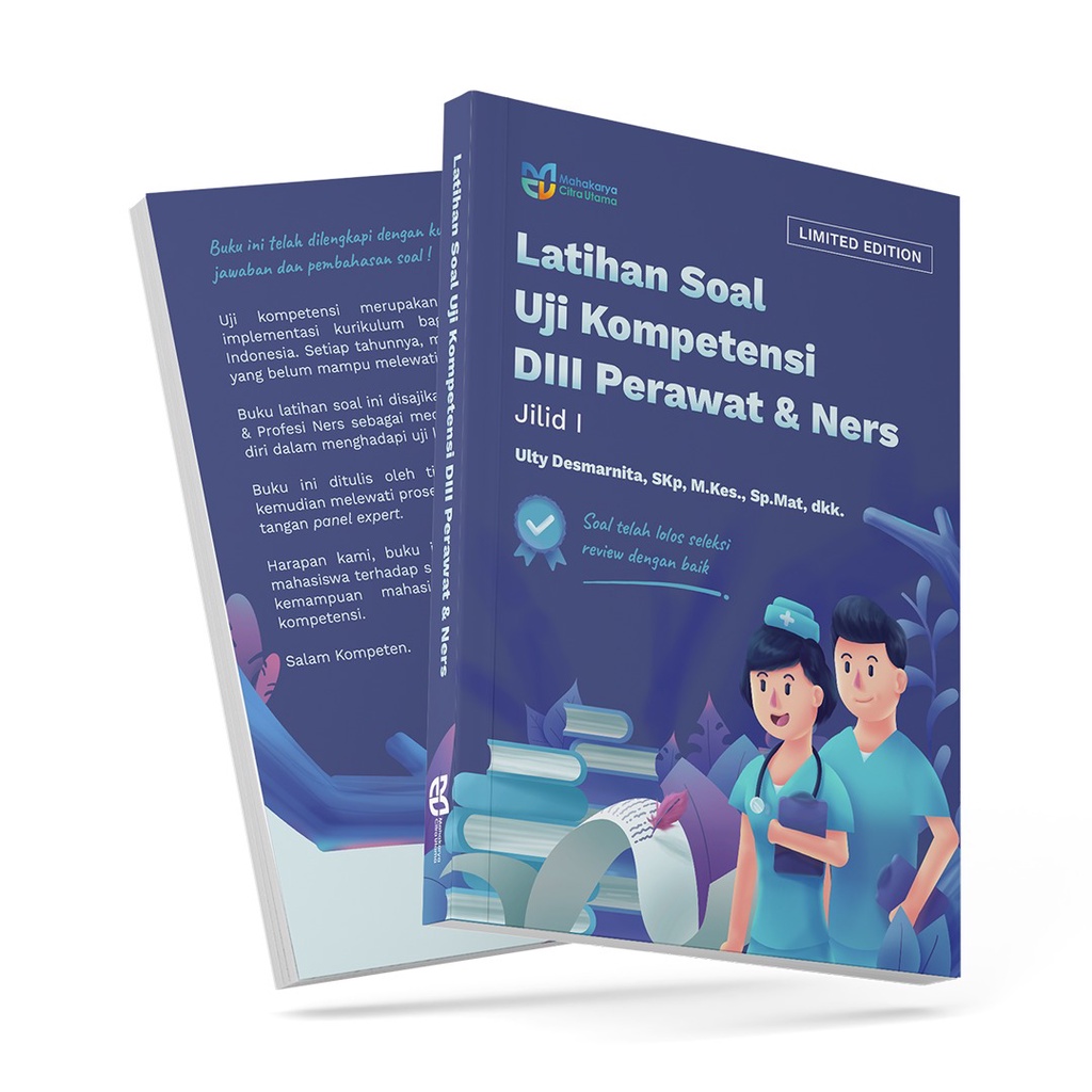 Jual Buku UKOM Perawat - Latihan Soal Uji Kompetensi DIII Perawat ...
