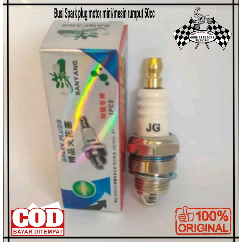 Jual BUSI MOTOR MINI TRAIL/MINI GP/MINI ATV-MESIN RUMPUT 50cc-SAMYANG ...