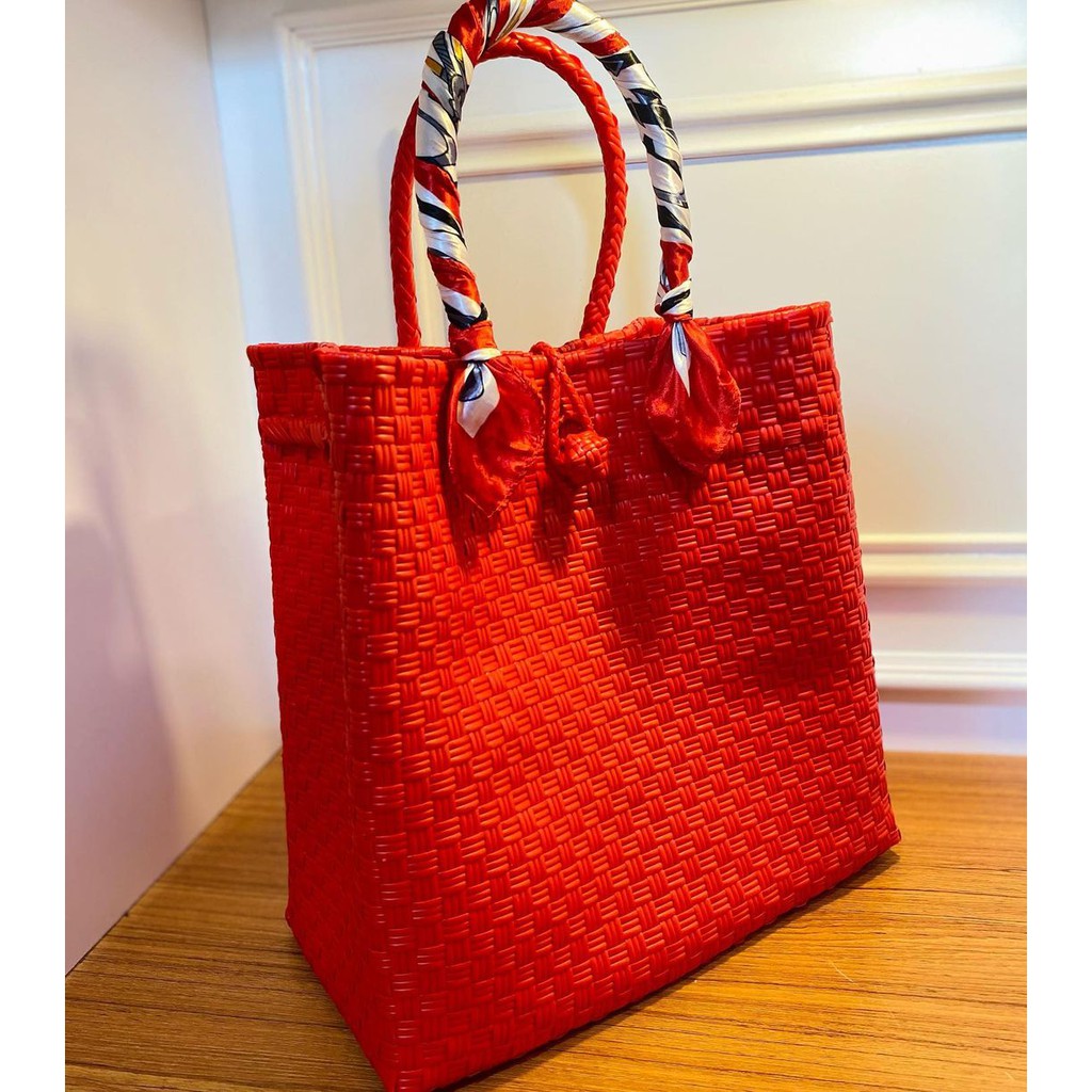 Jual Nayaka - Tas anyaman model anyam terbaru plastik jali premium ...