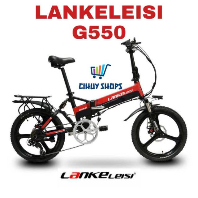 Jual Sepeda Listrik Lankeleisi G550 Electric Bike Smart Elektrik ...