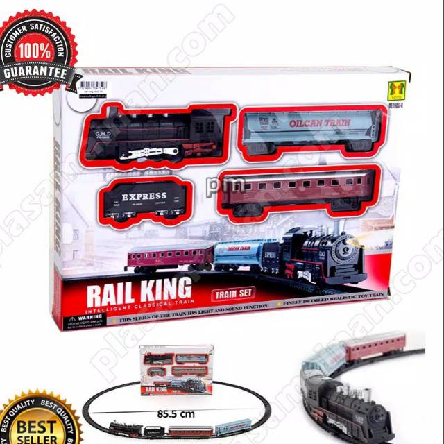 Jual 19051-4 Rail King Classical Train / Mainan Set Gerbong Kereta Api ...
