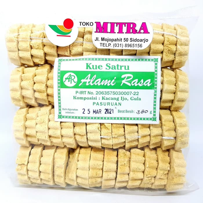 Jual ALAMI RASA KUE SATRU 380gr | KERING MANIS ASAM ASEM KACANG TANAH ...