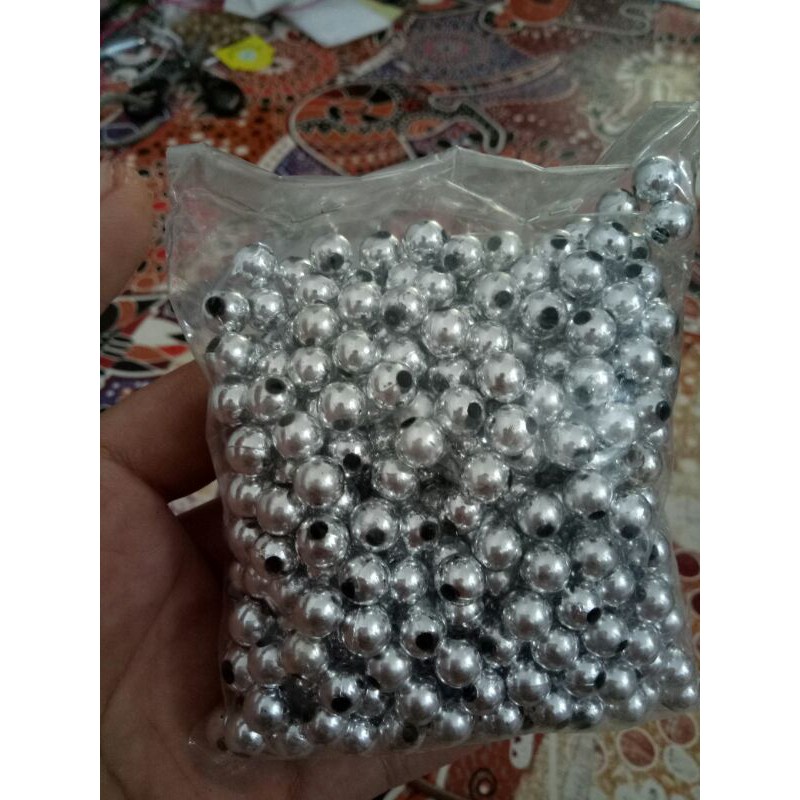 Jual manik manik warna silver | Shopee Indonesia