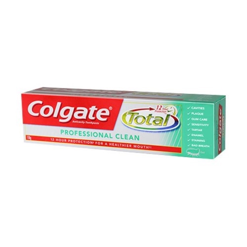 Jual Colgate Tpaste Total Pro Clean Gel 150Gr | Shopee Indonesia