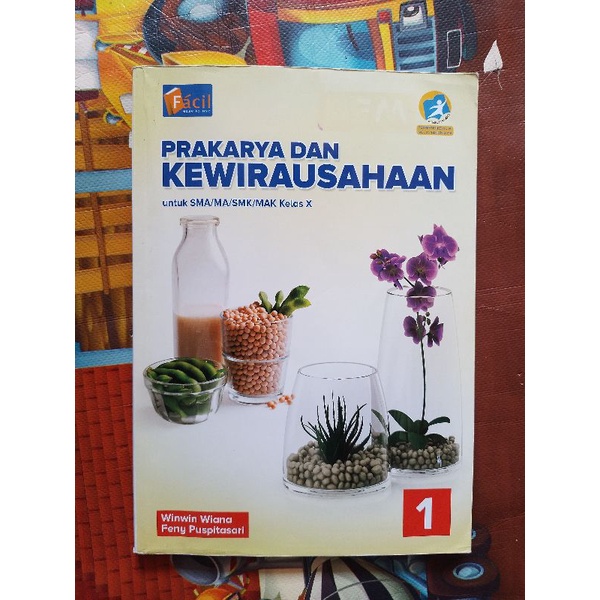 Jual prakarya dan kewirausahaan kelas X/10/1 sma revisi facil | Shopee Indonesia