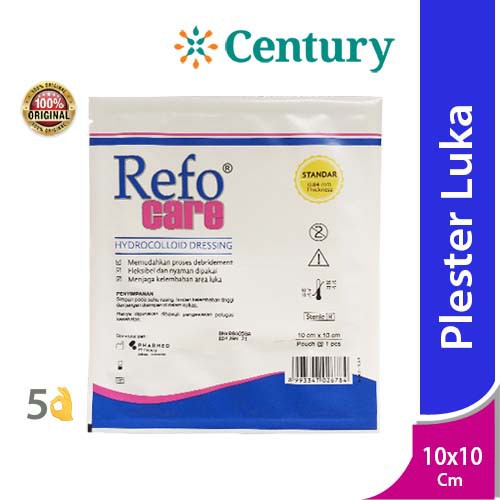 Jual Refocare Ketebalan 0.84 mm ukuran 10x10 cm / Keloid / Luka Bakar ...