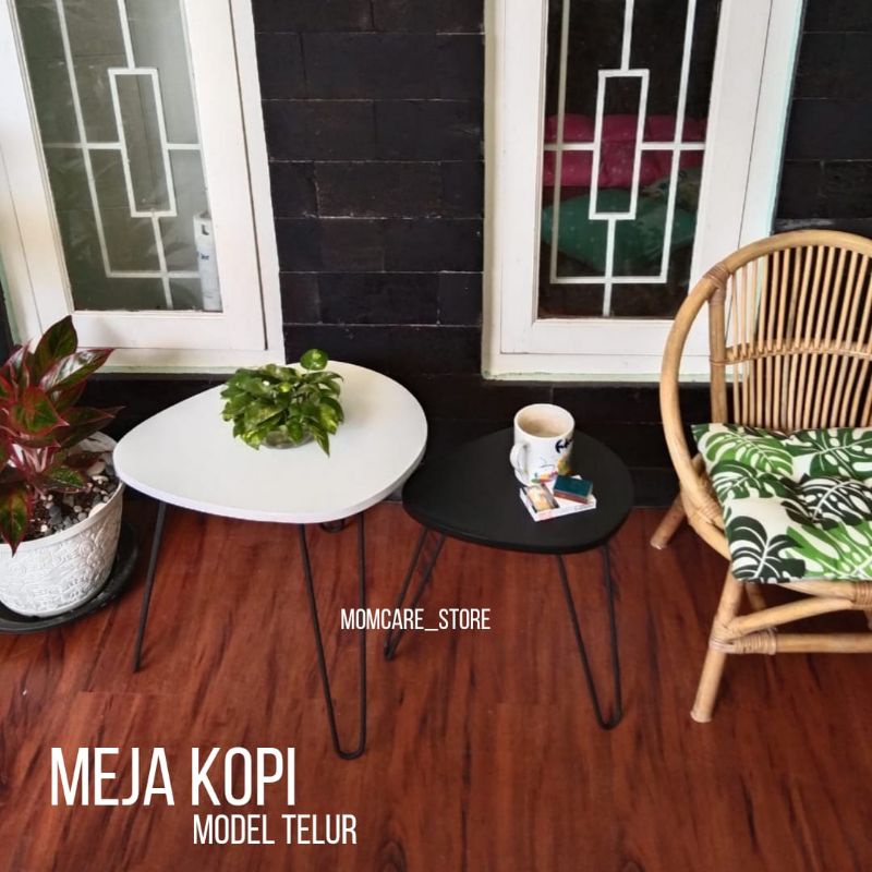 Jual MEJA SUDUT MODEL TELUR DAPET 2 MEJA | Shopee Indonesia