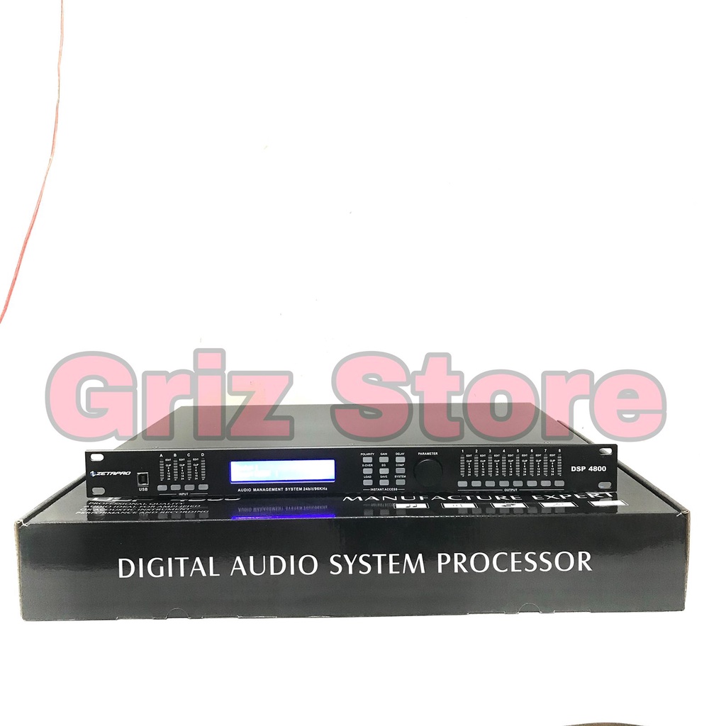 Jual Speaker Management ZETAPRO DSP 4800 / DSP4800 Original | Shopee Indonesia